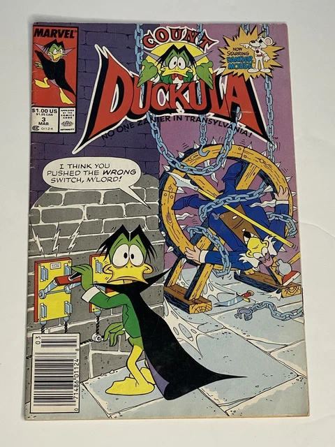 COUNT DUCKULA #3 First Appearance Of Danger Mouse Marvel Comics 1989 £9 ...