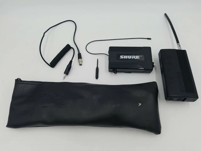 SHURE VP3-CV RECEIVER And T1-Cv Transmitter Wireless Mic For Video ...