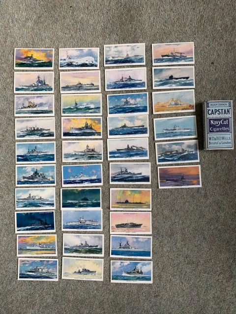 JOHN PLAYER MODERN Naval Craft 1939 Cigarette cards £1.00 - PicClick UK