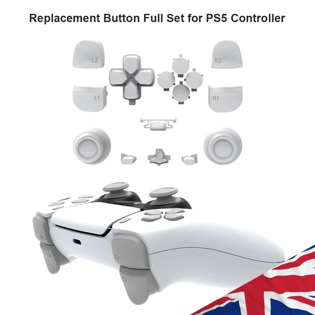 D-PAD R1 R2 L1 L2 Triggers Share Options Face Button Thumbsticks Set ...