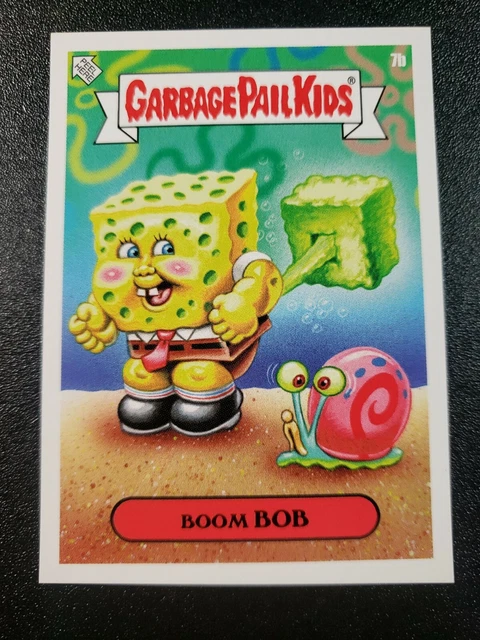NICKELODEON SPONGEBOB SQUAREPANTS Spoof 2 Card Set Garbage Pail Kids £ ...