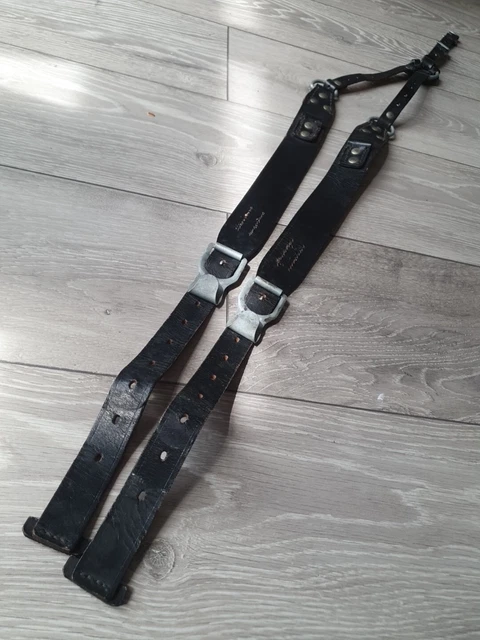 C WW1 WW2 German Army Wehrmacht Y Straps 2DW WWI WWII Webbing Leather ...