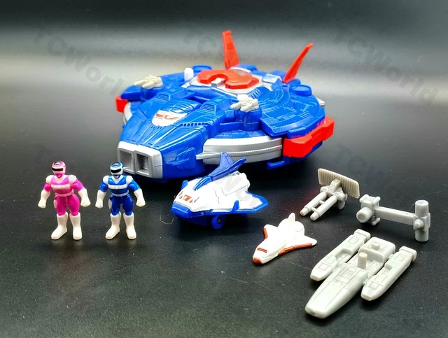 MICRO JEU POWER Rangers In Space "Astro Megaship (bleu)" (Complet) EUR ...