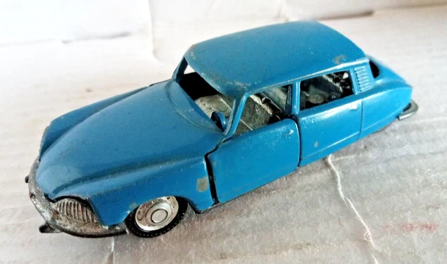 NOREV MINI JET CAR FRANCE 1/64 Citroën DS 21 ROUES SCHUCO OCCASION BON ...