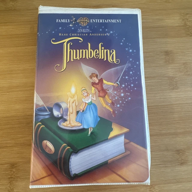 THUMBELINA VHS 1994 DON BLUTH Film Hans Christian Andersen $7.83 ...