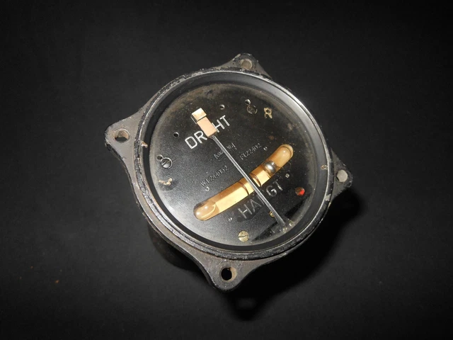 WW2 GERMAN LUFTWAFFE Wendezeiger - TURN & BANK INDICATOR - Me109 Ju87 ...