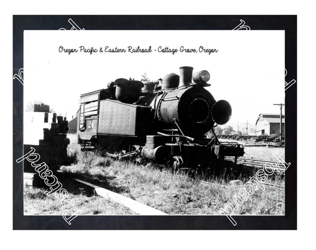 HISTORIC OREGON PACIFIC & Eastern Railroad - Cottage Grove, OregonTrain ...