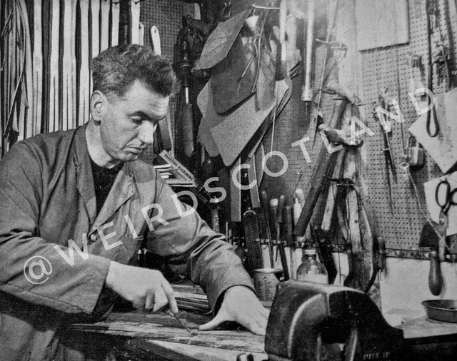 LOCHGELLY TAWSE JOHN Dick photo article 1960s strap punishment history ...