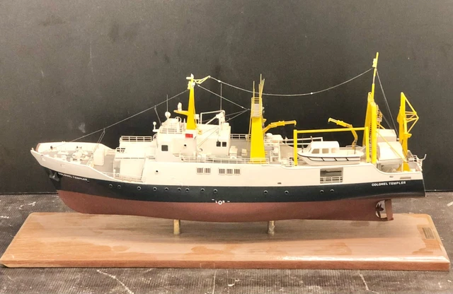 RESEARCH VESSEL RV Colonel Templer (Converted Trawler) - 1:100 Ship ...
