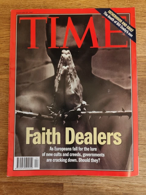 MAGAZINE - TIME Magazine January 1997 Faith Dealers Cult Leaders In ...