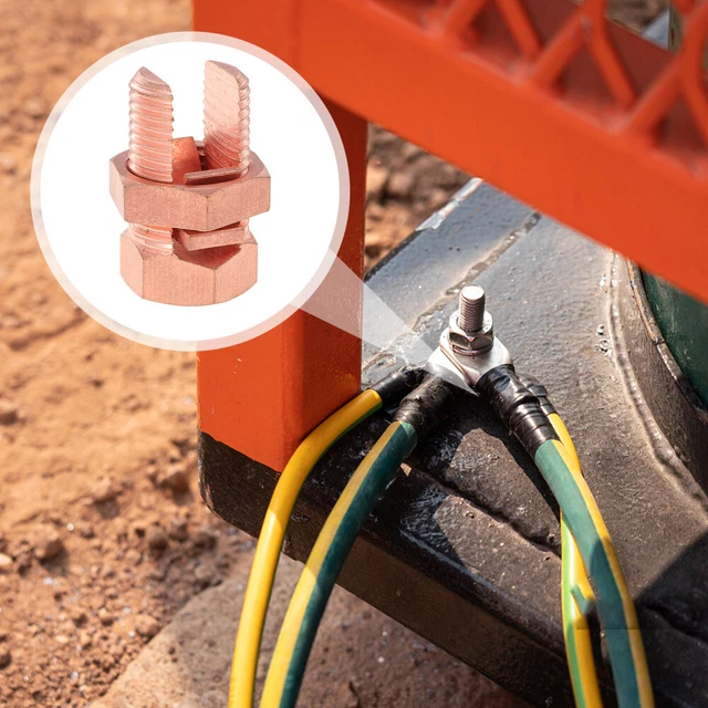 CABLE CLIP GROUND Wire Connector Split Connector Bonding And Grounding ...