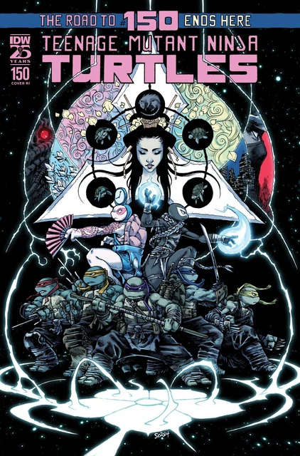 TMNT ONGOING #150 Retailer Incentive Variant 1:25 Campbell Cover Idw ...