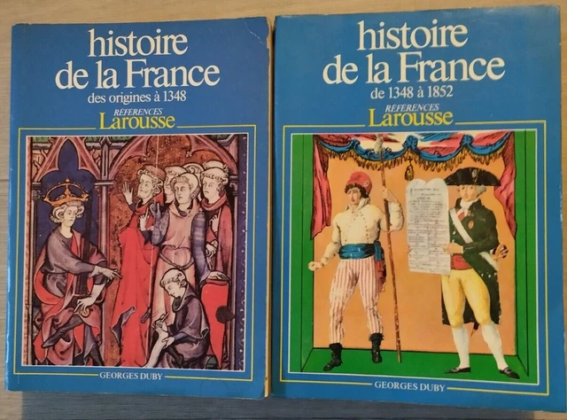 HISTOIRE DE LA france "Des origines à 1348" + "De 1348 à 1852 ...