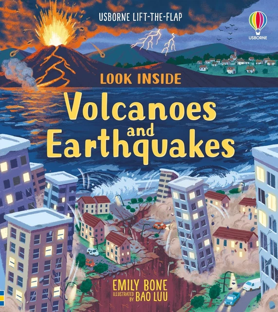 EMILY BONE ~ Look Inside Volcanoes and Earthquakes 9781474986311 EUR 13 ...