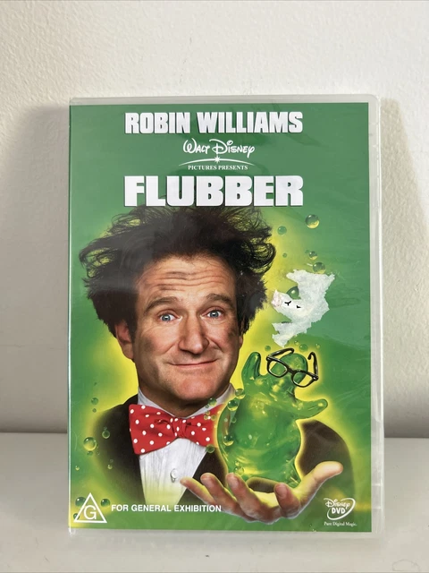 DISNEY'S FLUBBER DVD Robin Williams Region 4 New And Sealed £3.91 ...