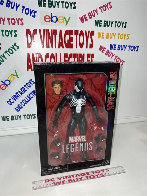 HASBRO MARVEL LEGENDS Series Spider-Man (Symbiote Suit) (12 in) (C1922 ... HASBRO MARVEL LEGENDS Series Spider-Man (Symbiote Suit) (12 in) (C1922 ...