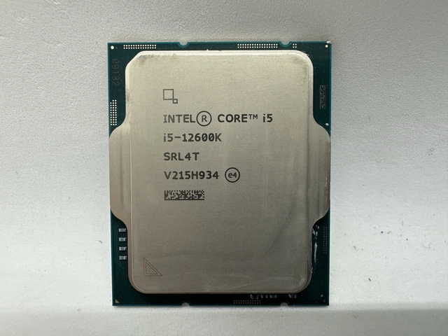 INTEL CORE I5-12600K Unlocked Desktop Processor - 10 Cores (6P+4E) 4.9 ...