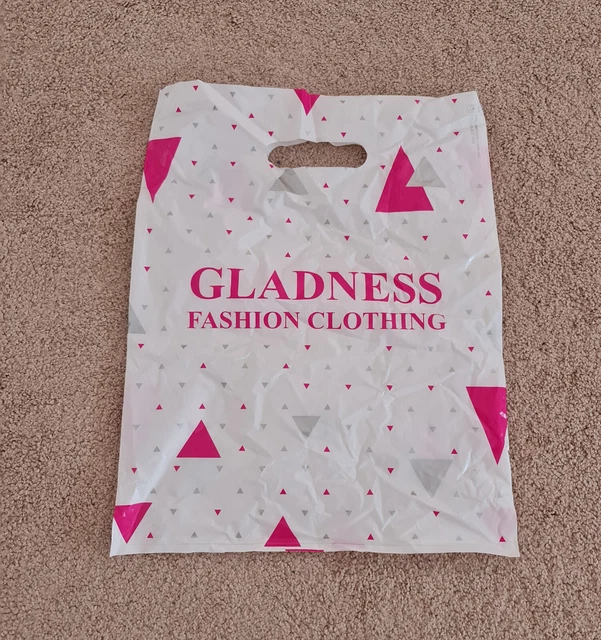 VINTAGE PLASTIC BAG shopping bag Gladness Fashion Clothing $5.00 ...