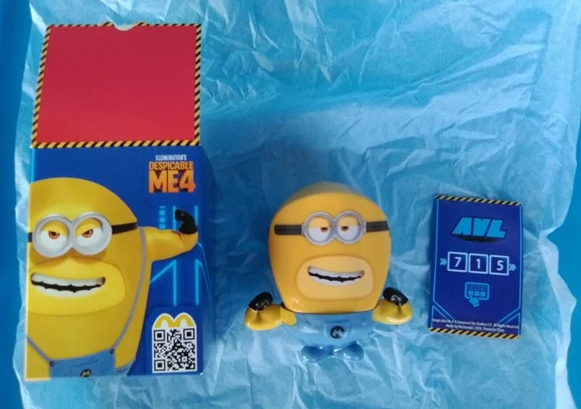 2024 MCDONALD'S DESPICABLE Me 4 Minion MEGA DAVE Toy Happy meal ...