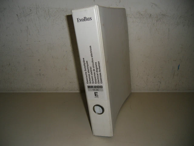 MANUALE OFFICINA SCHEMI elettrici Mercedes Benz EvoBus Bus Omnibus BR ...