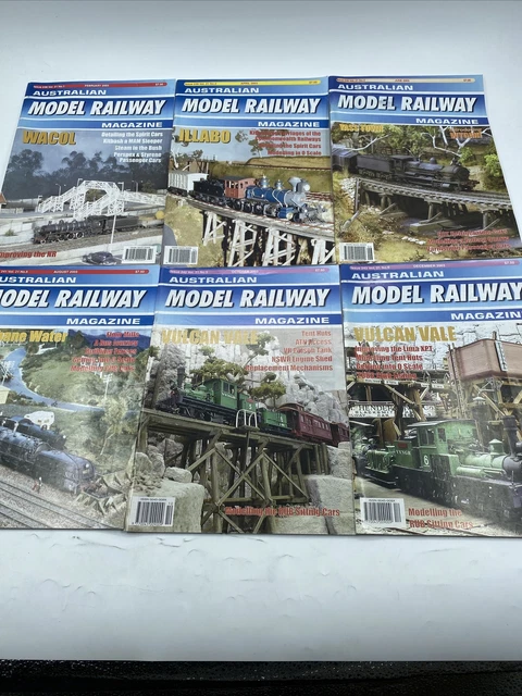 AUSTRALIAN MODEL RAILWAY Magazine 2003 All Six Issues 238-243 $39.56 ...