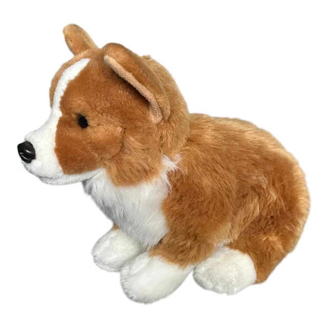 CORGI DOG SOFT Toy Faithful Friends Plush Teddy 11" Realistic Puppy ...