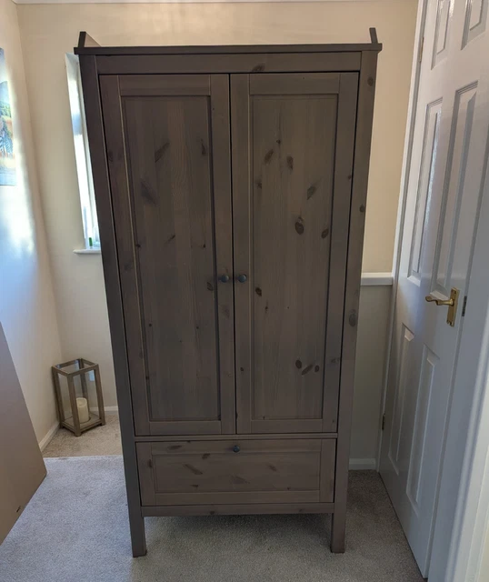 IKEA SUNDVIK WARDROBE, Brown/Grey, 80 X 50 X 171, Great Condition £40. ...