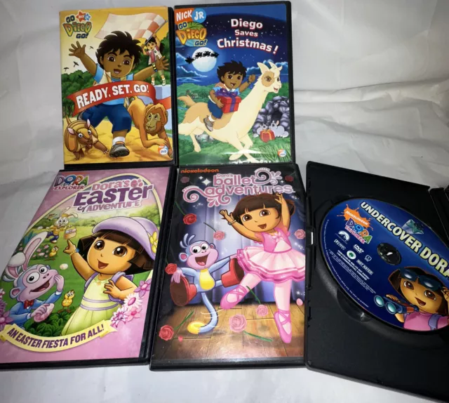 Lot De 4 Dvd Nickelodeon Nick Jr Dora Lexploratrice Eur 13 12
