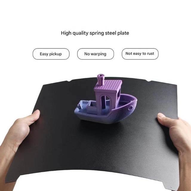 TEXTURED BUILD PLATE Steel 3D Printer Accessoies Printing Board 3D ...
