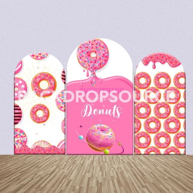 DONUTS THEMED PARTY Backdrop Media Sets for Birthday / Events/ Weddings ...