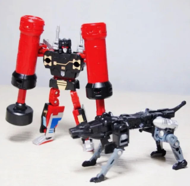 TAKARA TOMY TRANSFORMERS Masterpiece Rumble & Jaguar 6" Action Figure ...