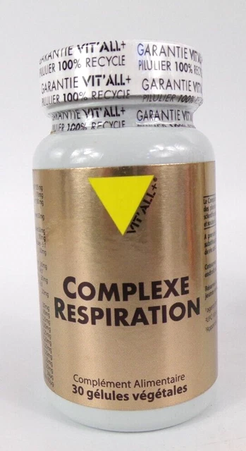 VIT'ALL+ COMPLEXE RESPIRATION 30 Gelules - 11/2025 EUR 12,98 - PicClick FR