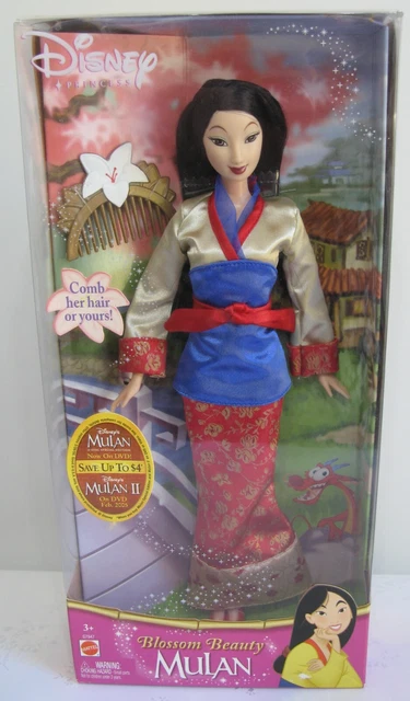 Poupee Disneys Mulan Blossom Beauty Vintage 2003 Mattel Neuve En Boite Eur 4690
