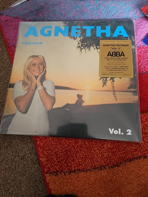 AGNETHA FALTSKOG, VOL. 2 by Agnetha Faltskog Blue vinyl Limited number ...