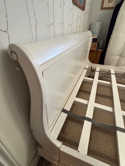 SLEIGH BED KING size £104.70 - PicClick UK