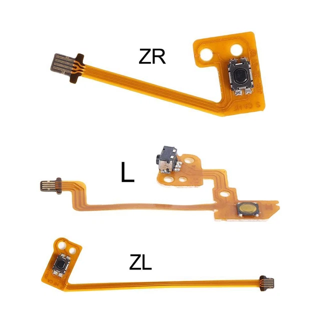 LEFT RIGHT SHOULDER Trigger Buttons Flex Cable Fit for Nintend Switch ...
