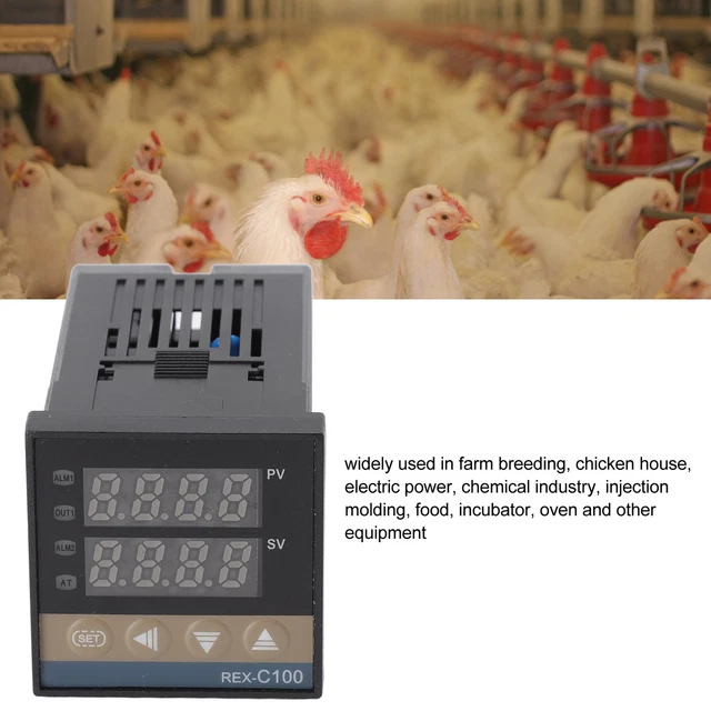 KIT CONTROLLO TEMPERATURA PID controller PID professionale per l ...