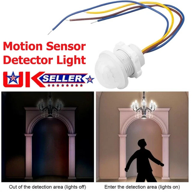 360 DEGREE RECESSED PIR Ceiling Occupancy Motion Sensor Detector Light ... 360 DEGREE RECESSED PIR Ceiling Occupancy Motion Sensor Detector Light ...