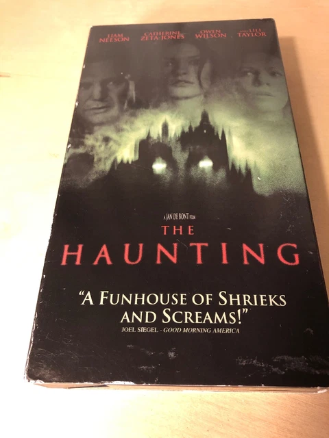 THE HAUNTING VHS tape 1999 Dreamworks ~Horror ~ starring Liam Neeson £5 ...
