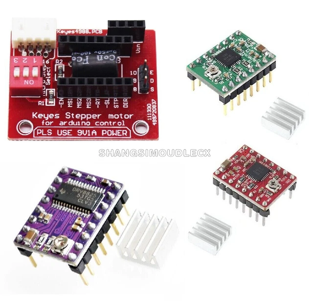 A4988 DRV8825 STEPPER Driver Board RAMPS For Arduino Raspberry Pi ESP8266 3D EUR 1,23 - PicClick DE