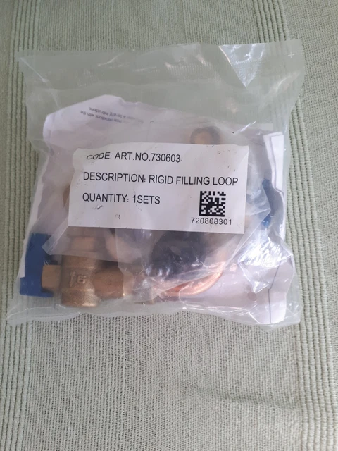 BAXI -POTTERTON MAIN Multifit Rigid Filling Loop Kit 7802713/7828429 £ ...