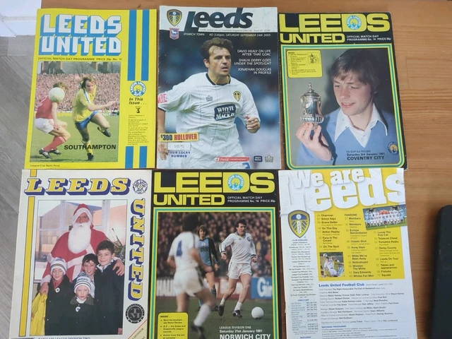 LEEDS UNITED HONE Programmes 1978-2010 £2.23 - PicClick UK