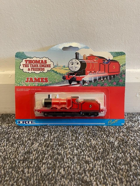 ERTL THOMAS THE Tank Engine & Friends Train - JAMES - 1990s - NEW £26. ...
