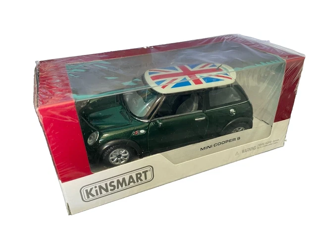 MINI COOPER S Échelle 1/28 Retrocarga Pull Back Kinsmart Modèle Métal ...