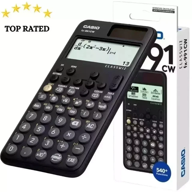 CASIO FX-991CW ADVANCED Scientific Calculator A/AS Level Maths NHD 540 ...