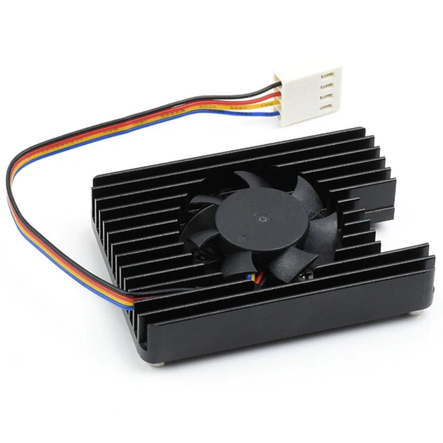 12V 1.6W 8000RPM Heatsink PWM Cooling Fan for Raspberry Pi Compute ...