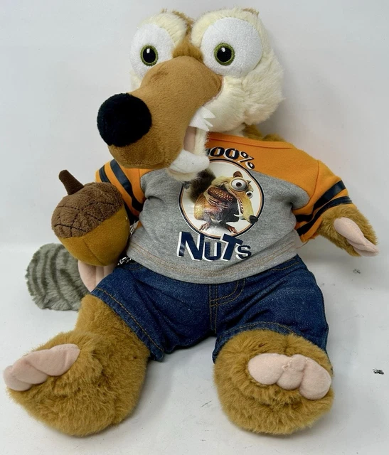 SCRAT BUILD A Bear Ice Age Continental Drift 14" Plush Toy Rare £29.99 ...