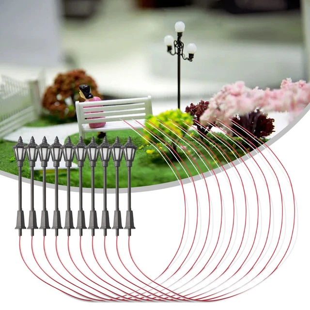 LAMPADAIRE DEL POUR mod lisme ferroviaire train 00 et H0 chelle TT ...