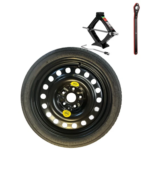 RUOTINO DI SCORTA 16" originale per Fiat Tipo 500L (CRIC OMAGGIO) 135 ...