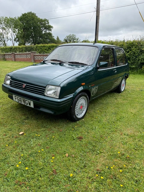 CLASSIC 1989 MG Metro British Racing Green Very Low Mileage £2,400.00 ...